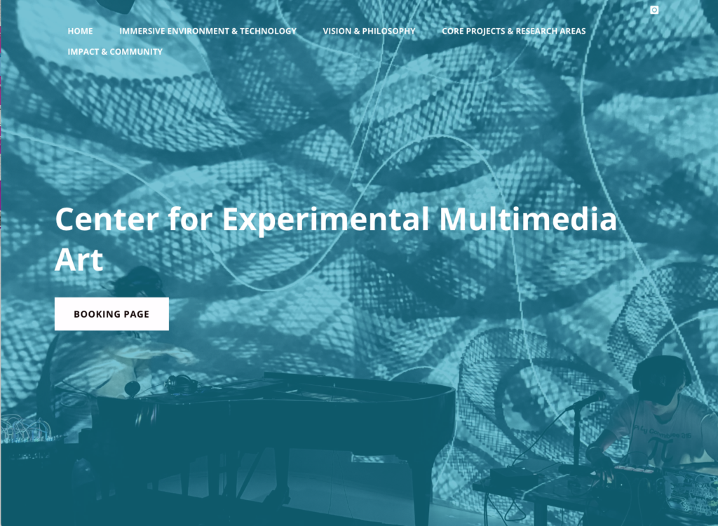 Center for Experimental Multimedia Art - Bowdoin College Research